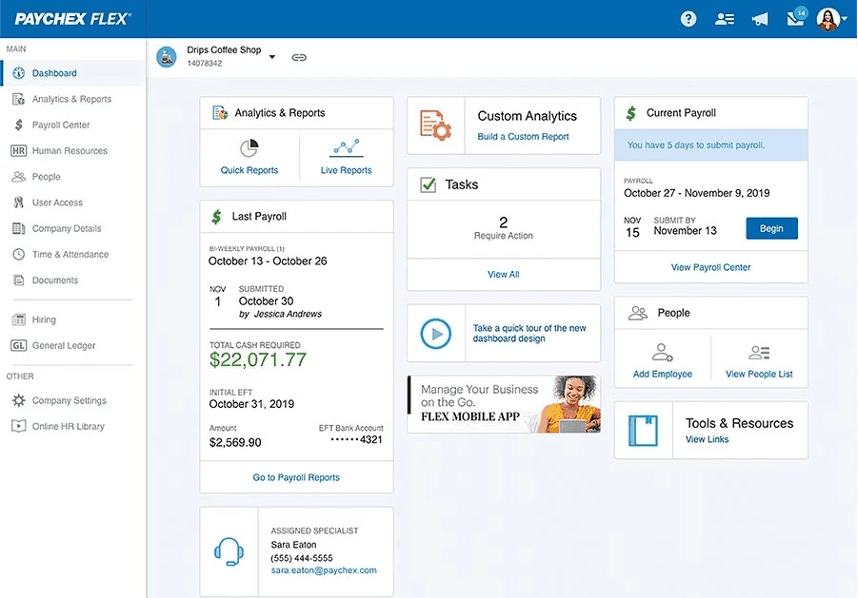 Paychex Payroll Review 2025 Pricing Features