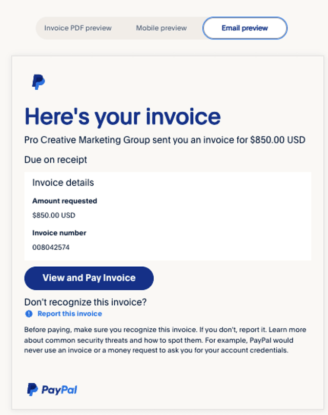 How to Use PayPal to Send Invoices - business.com