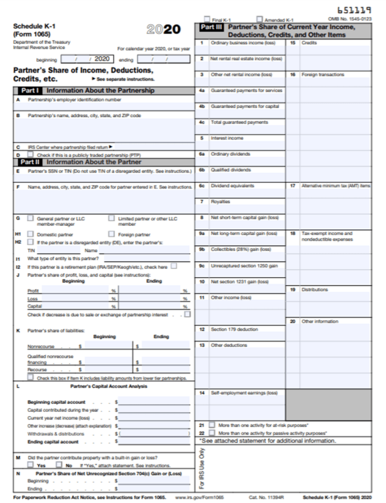 What Is a Schedule K-1 Tax Form & How Do You File It?