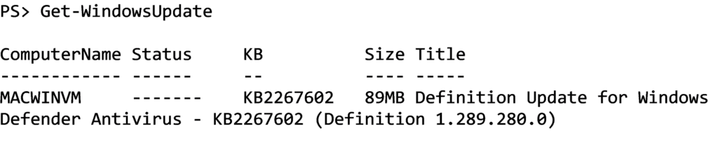 Installing Windows Patches With PowerShell for Free