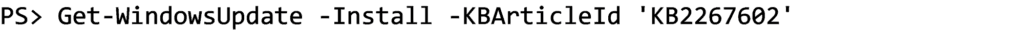 Installing Windows Patches With PowerShell for Free