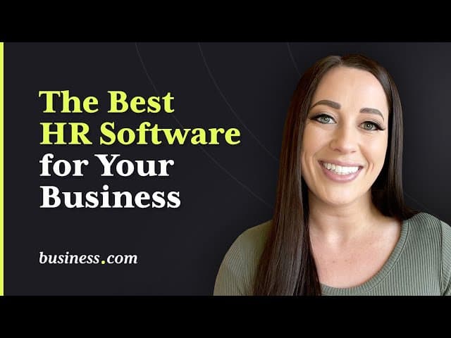 The Best HR Software of 2025- business.com