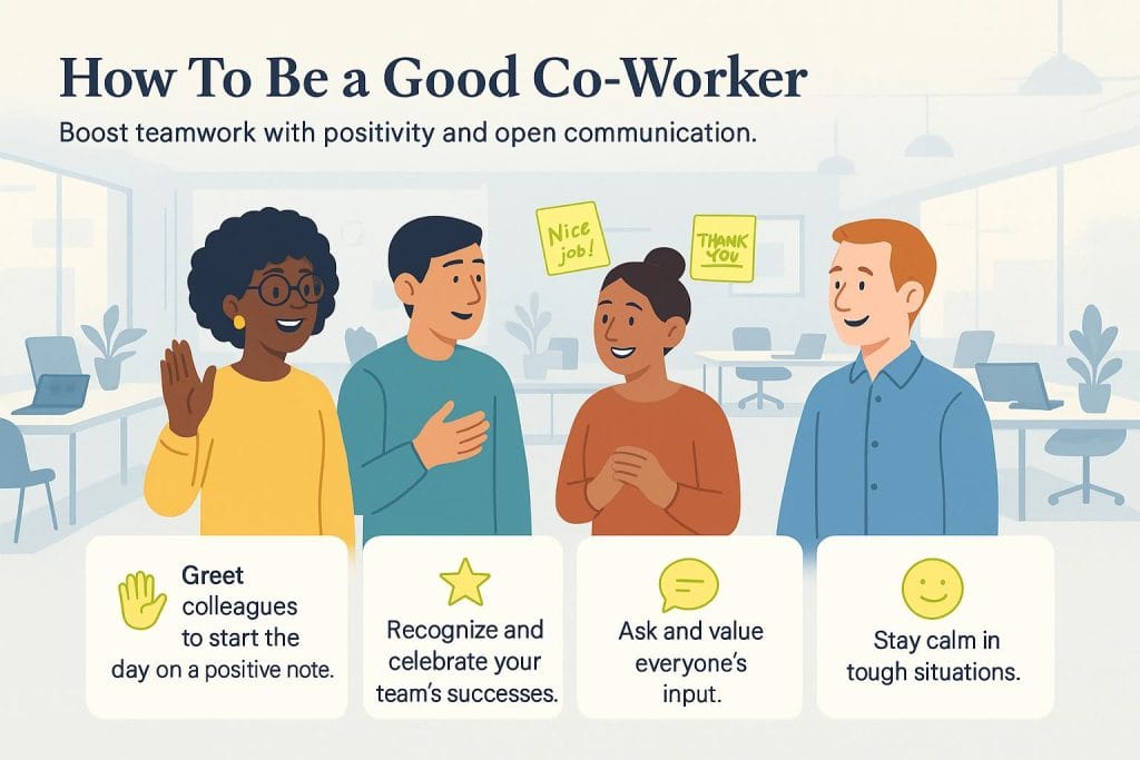 How to Be a Good Co-Worker: Qualities & Benefits