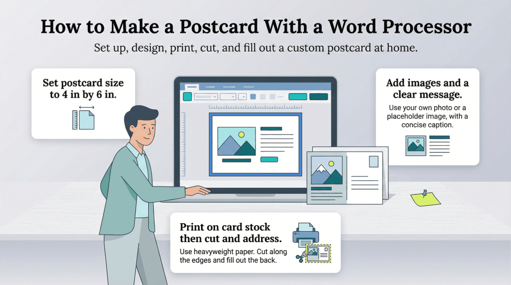 How to Print Postcards at Home