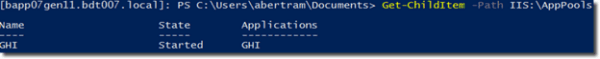 Manage IIS Application Pools Using PowerShell